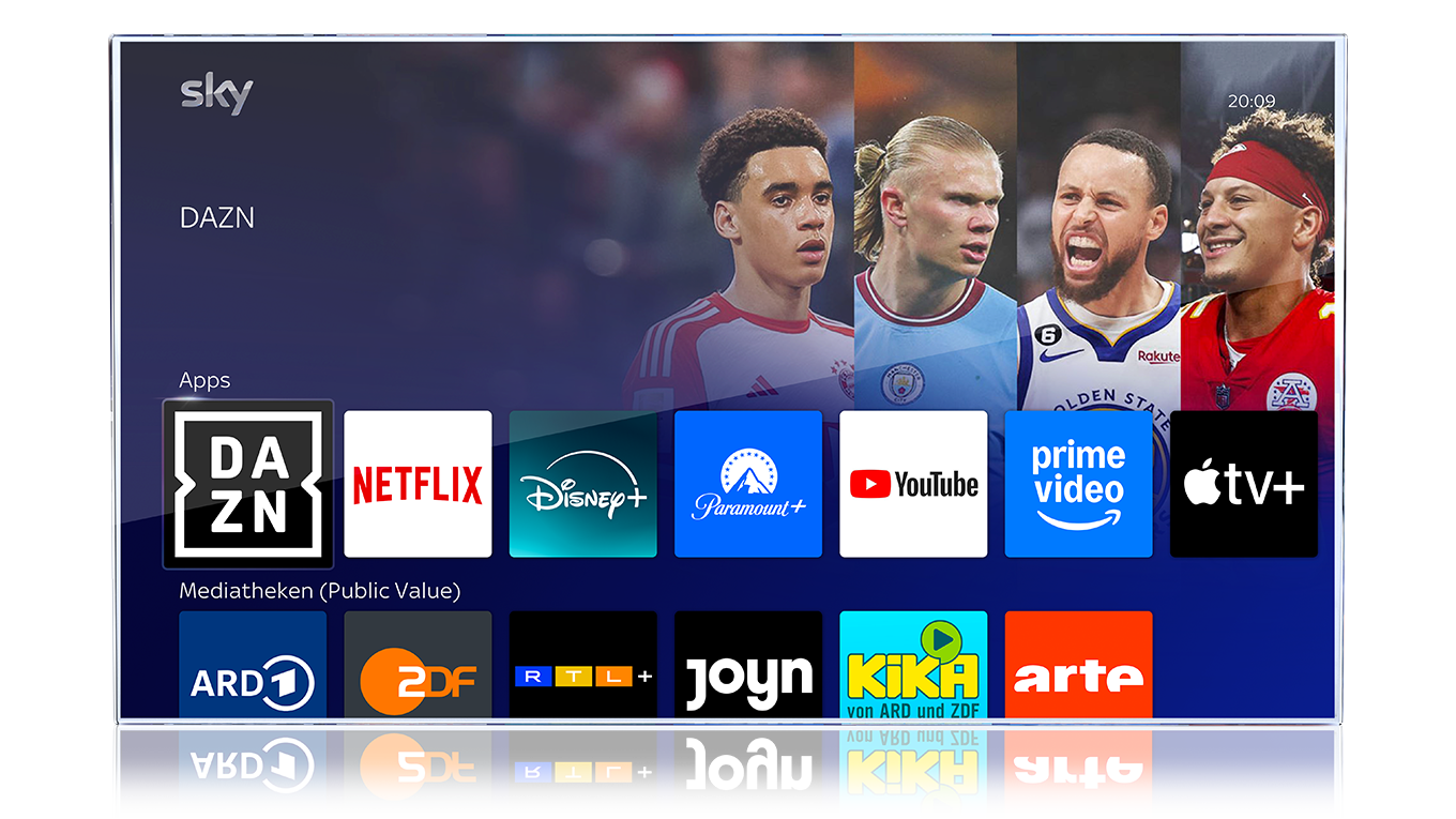 Sicher dir DAZN über Sky – UCL, Bundesliga, und vieles mehr. | Sky