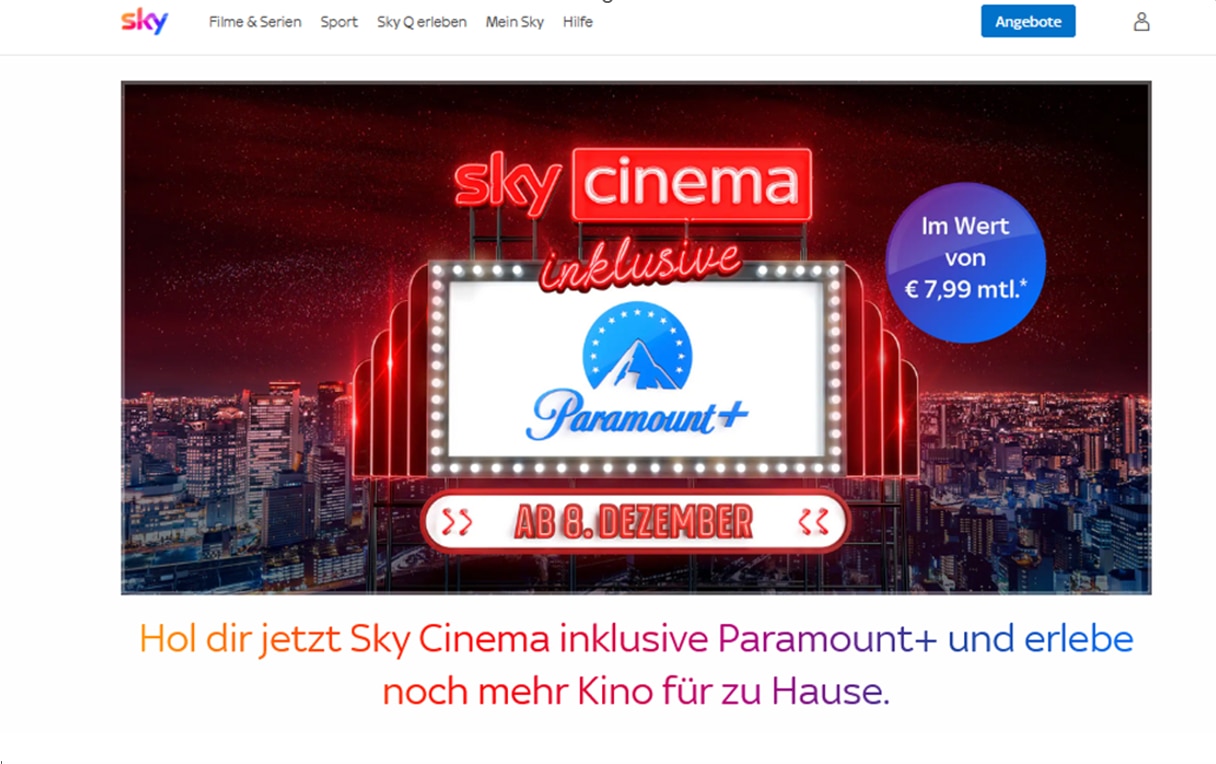 Paramount+ Aktivierung, Zugang und Einrichtung| Sky