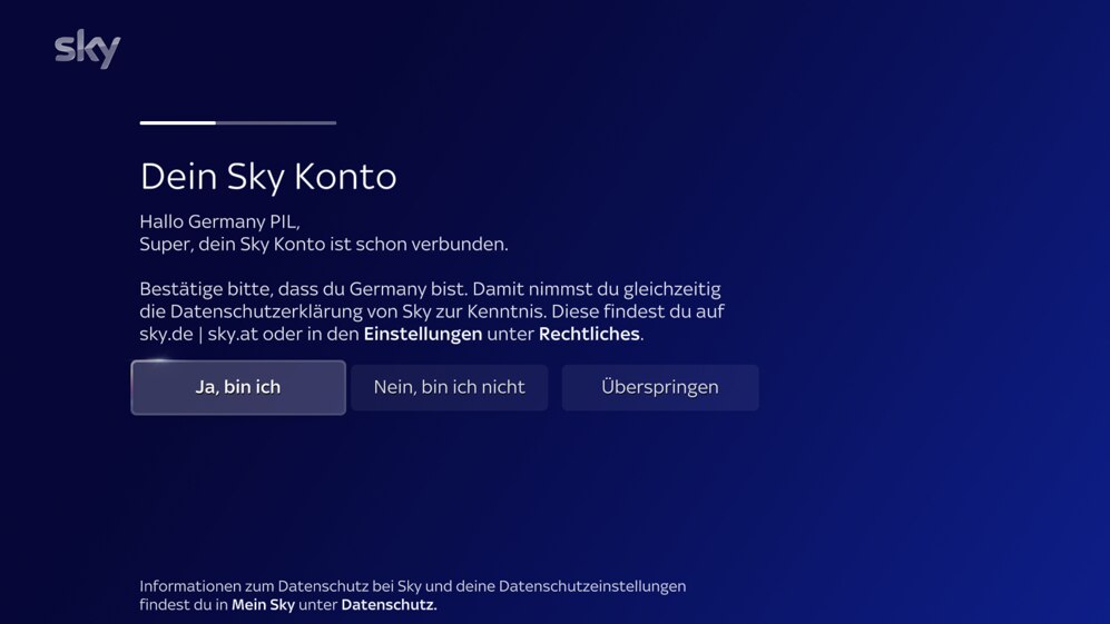 Sky Stream Box installieren| Sky