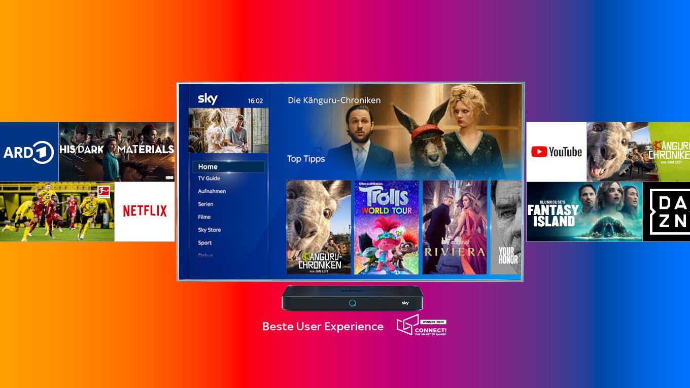 Sky Q Receiver - Das beste Fernseherlebnis in UHD / 4K