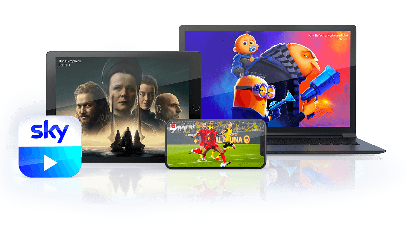 Sky Go App - Sky auf TV, PC & mehr streamen Hier zum Download