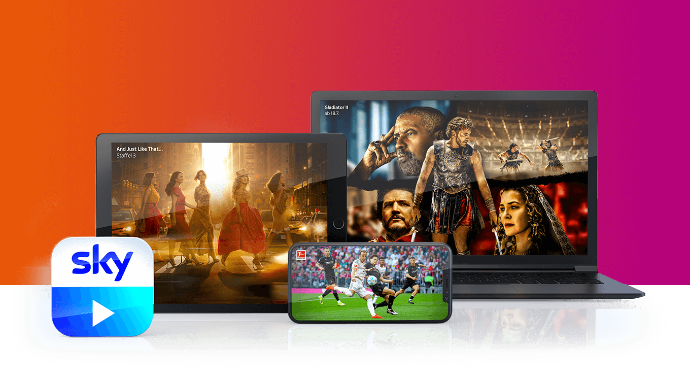 Sky Q Multiscreen | Sky auf mehreren Geräten | Sky