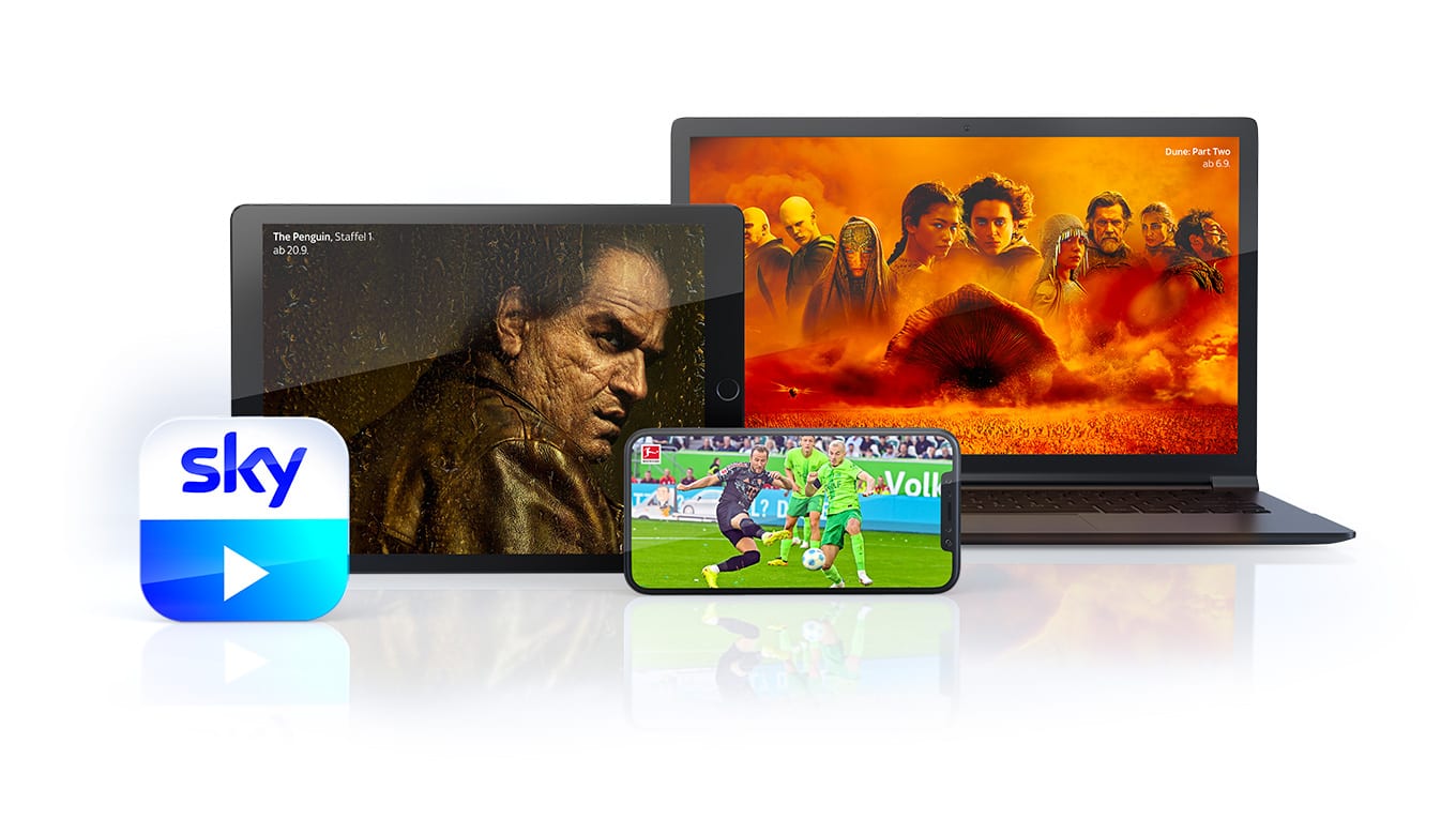 Sky Stream - Deine Entertainment-Welt an einem Ort vereint