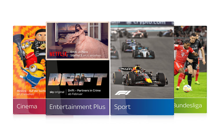 Sky Angebote - mit DAZN jetzt € 38,99 mtl. | Offizielle Seite