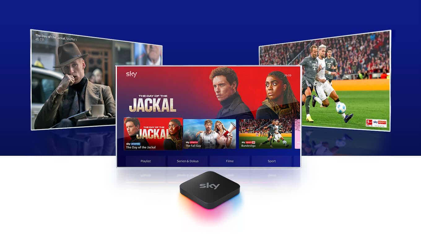 Sky Stream - Deine Entertainment-Welt an einem Ort vereint