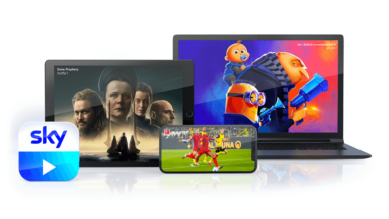 Sky Go App - Sky auf TV, PC & mehr streamen Hier zum Download